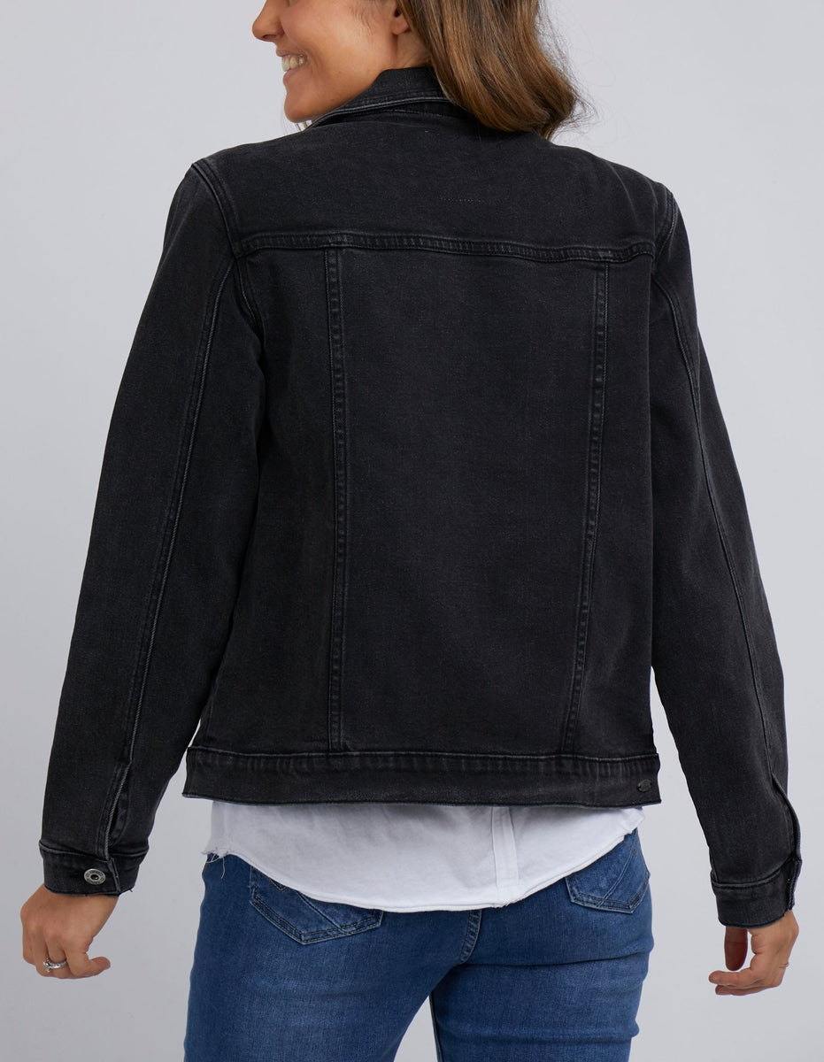 Angie Denim Jacket – Sustainable Soul - Black Rock