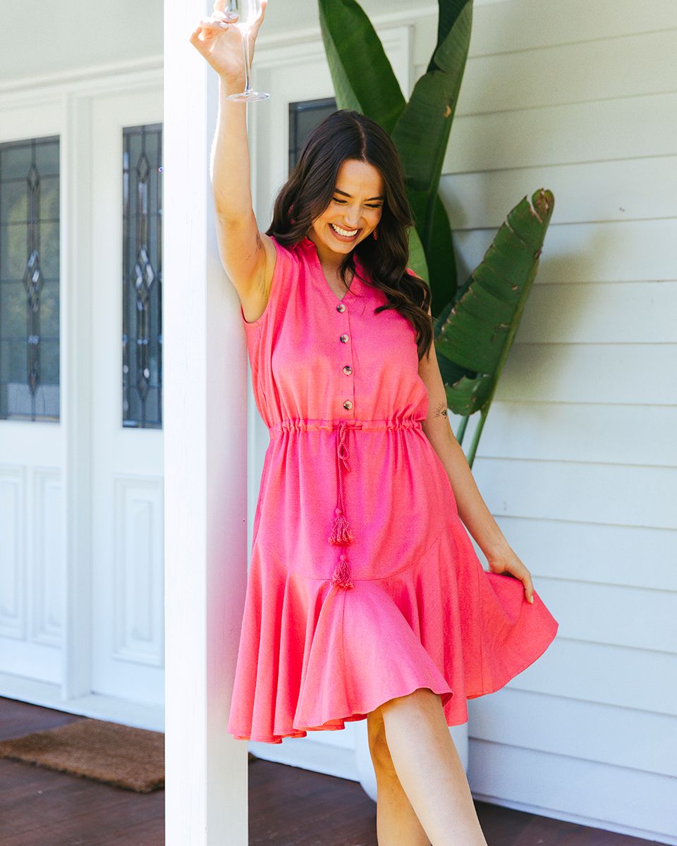 Clem Flippy Dress – Sustainable Soul - Black Rock